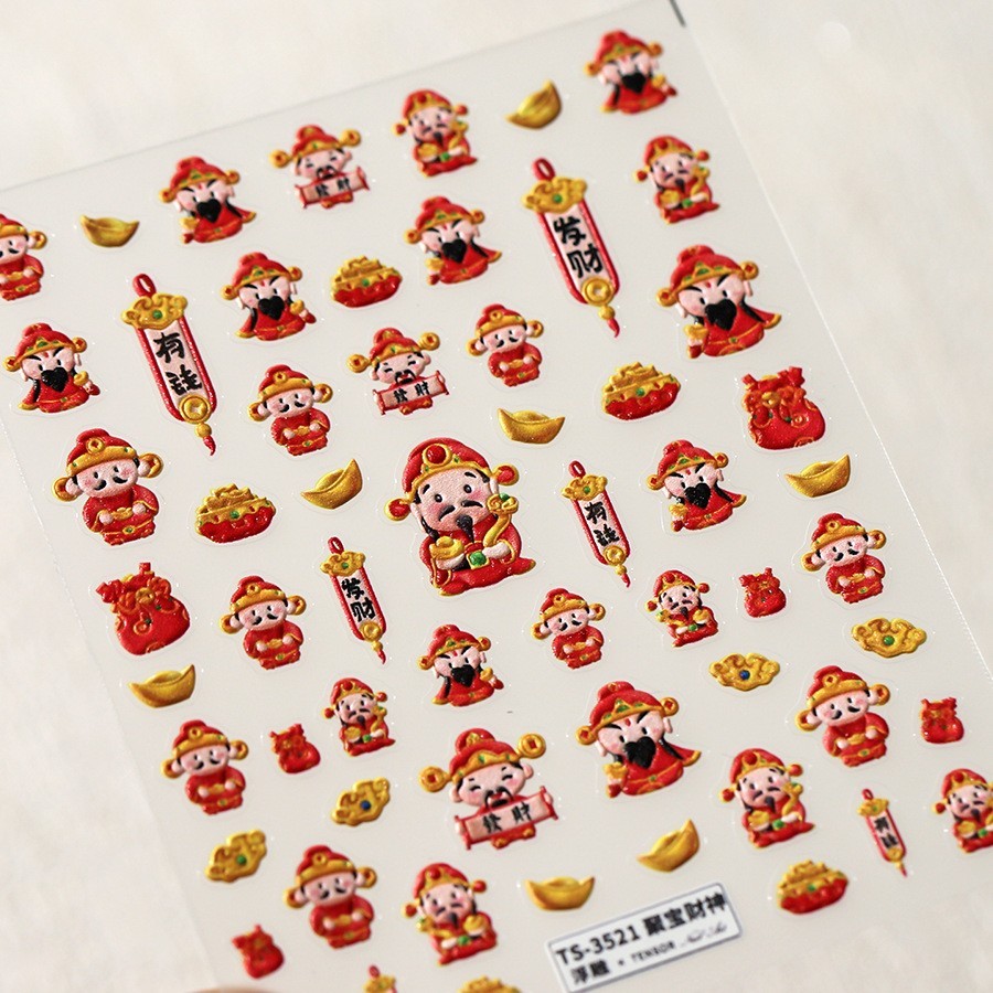 SANRIO Rou Bao สติกเกอร์ใส ลายนูน รูปหมี กระต่าย ผลไม้ โบว์ 5D สําหรับ ...