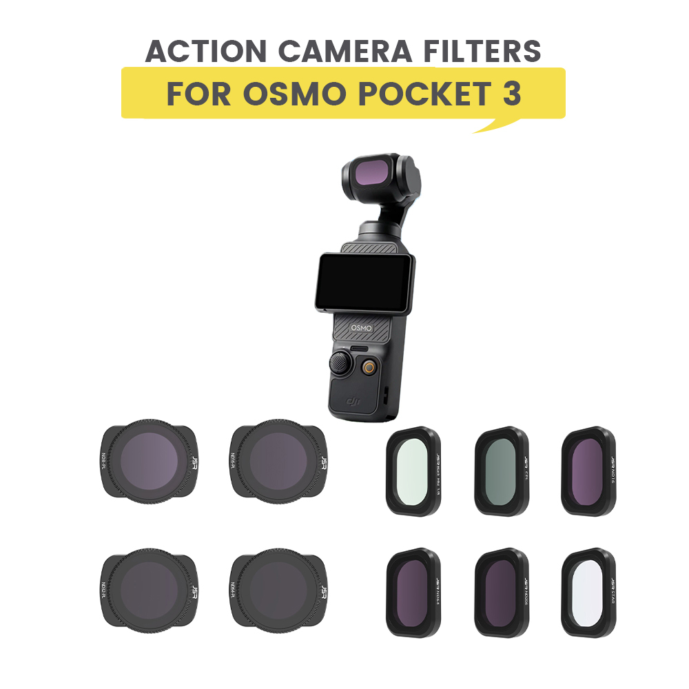 Pocket 3 ND 8 16 32 64 ชุดฟิลเตอร์เลนส์ สําหรับ DJI OSMO POCKET 3 UV ...