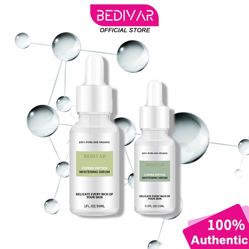 Bedivar เซรั่มไวท์เทนนิ่ง โซเดียมไฮยารูลอเนต ทองแดง เปปไทด์ ช่วยเพิ่ม ...