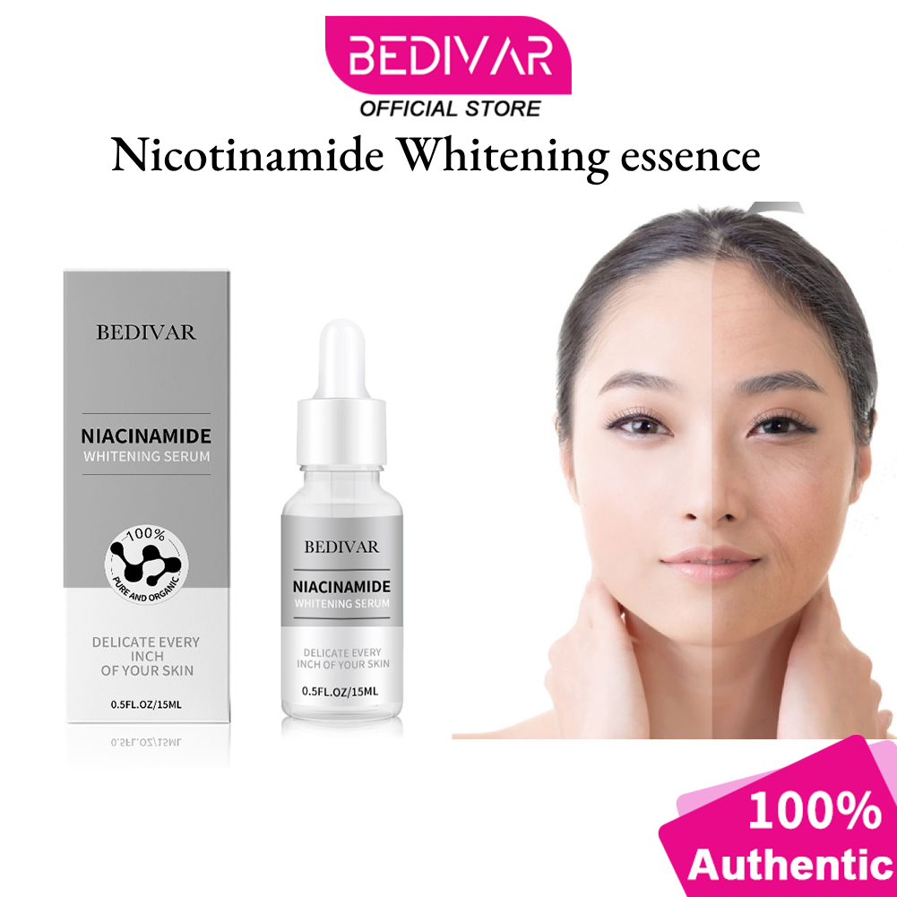 Bedivar เซรั่มไวท์เทนนิ่งไนอะซินาไมด์ ต่อต้านสิว และต่อต้านการอักเสบ ...