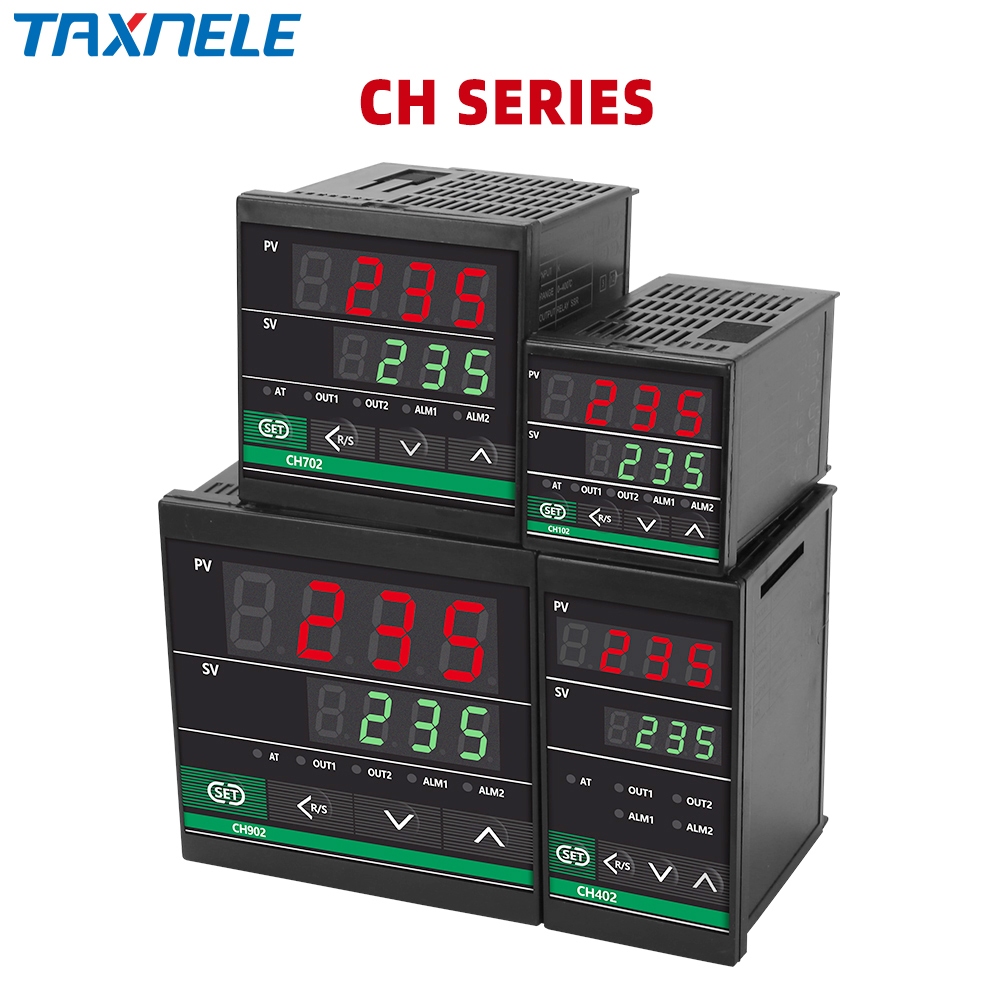 เครื่องควบคุมอุณหภูมิดิจิตอล Ch102 Ch402 Ch702 Ch902 Ssr Relay | Shopee ...