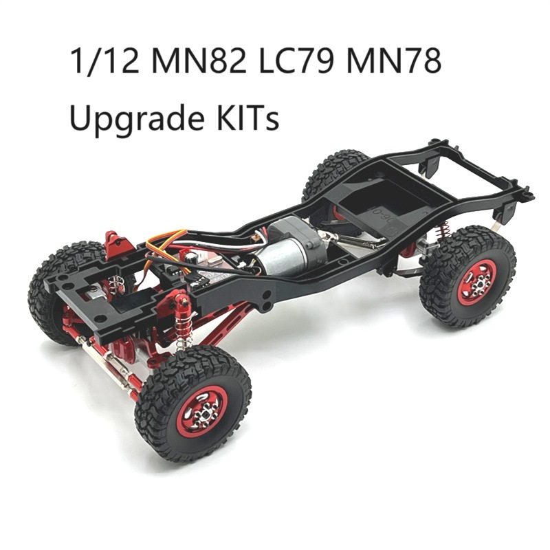 Koshobby ชุดอะไหล่อัพเกรดรถบังคับวิทยุ โลหะ สําหรับ MN model 1/12 MN82 ...