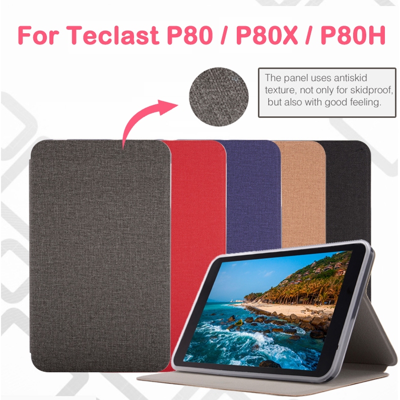 เคสแท็บเล็ตหนัง PU แบบฝาพับ ตั้งได้ คุณภาพสูง สําหรับ Teclast P80 P80X P80H 8.0 นิ้ว | Shopee ...