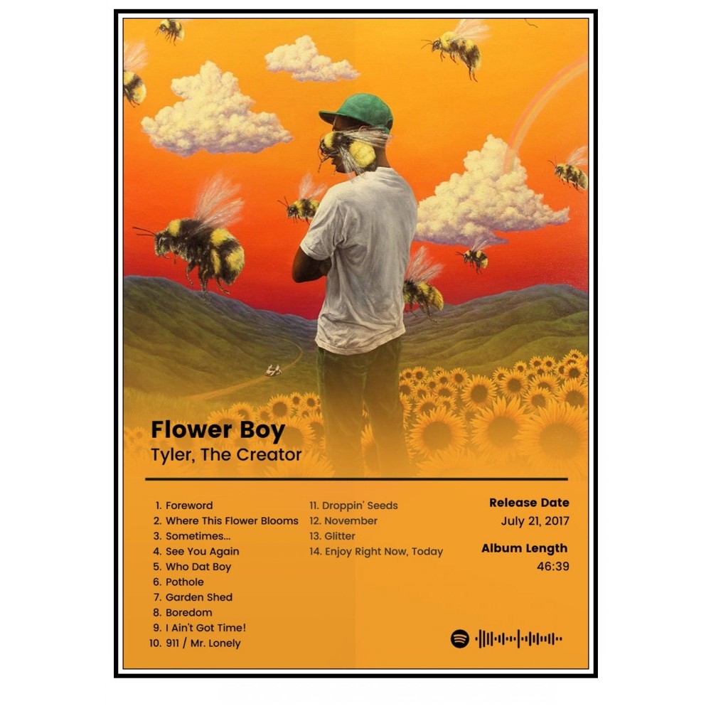 โปสเตอร์ A3 Rapper สไตล์นอร์ดิก | Shopee Thailand