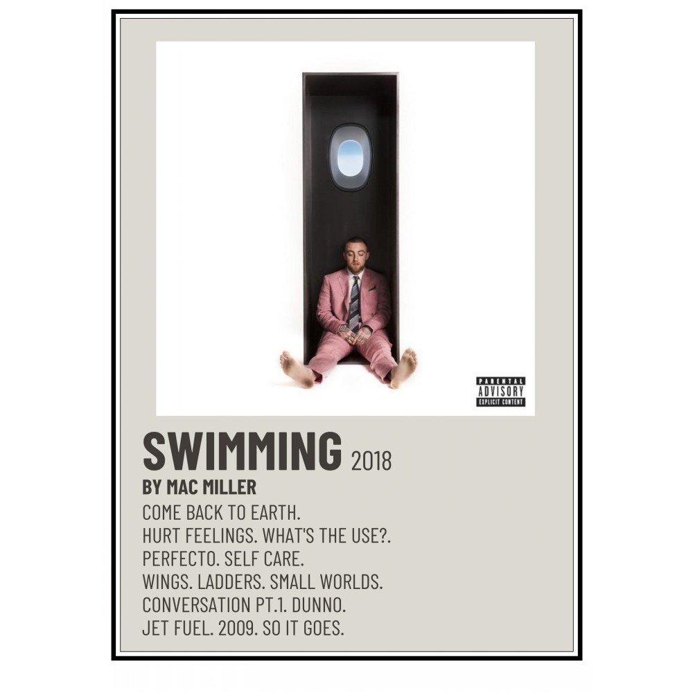 โปสเตอร์ A3 Rapper สไตล์นอร์ดิก | Shopee Thailand