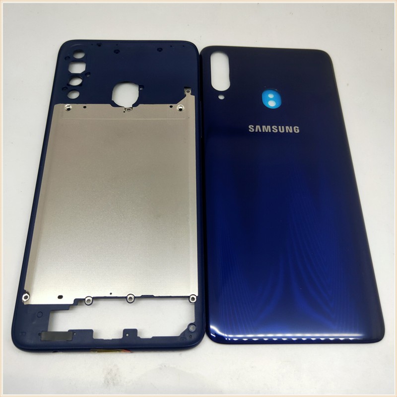 สําหรับ Samsung Galaxy A20s A207 A207F A207M กรอบกลาง Bezel โทรศัพท์ ...