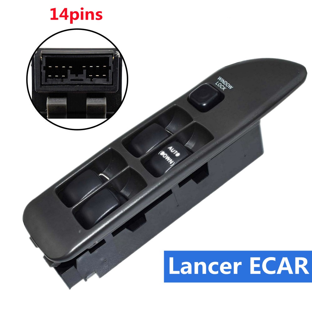 14pin สวิทช์กระจกไฟฟ้า สวิทซ์ยกกระจก สวิทช์กระจกไฟฟ้า แลนเซอร์ อีคาร์ Mitsubishi Lancer E-CAR ...