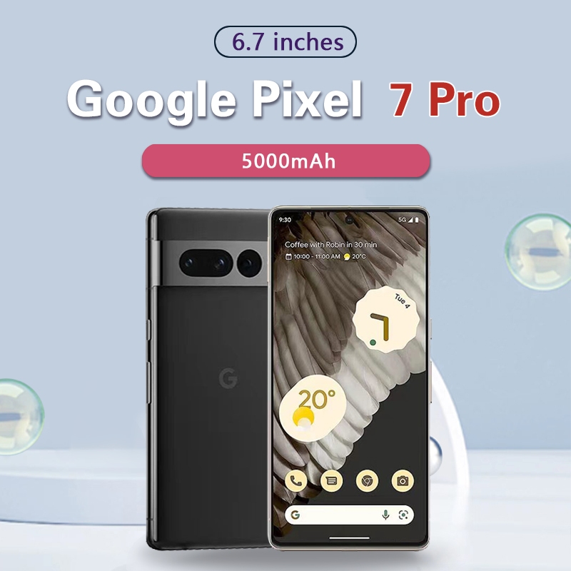 Google Pixel 7 Pro ของแท้ แรมโทรศัพท์มือถือ กันน้ํา 6.7 นิ้ว Android Google Tensor G2 (5 nm ...