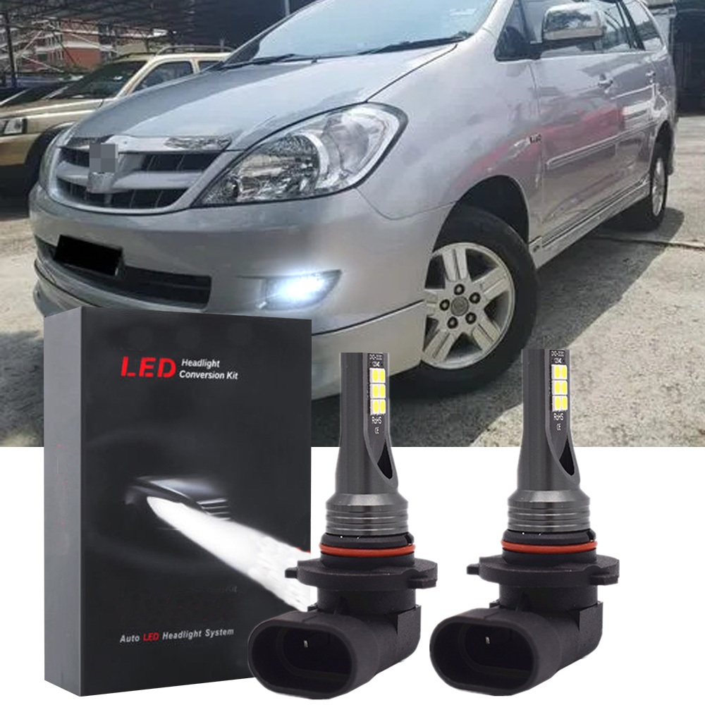 สําหรับ Toyota INNOVA 2004 - 2008 2PC CLY LHL LED หมอก Combo หลอดไฟชุด ...