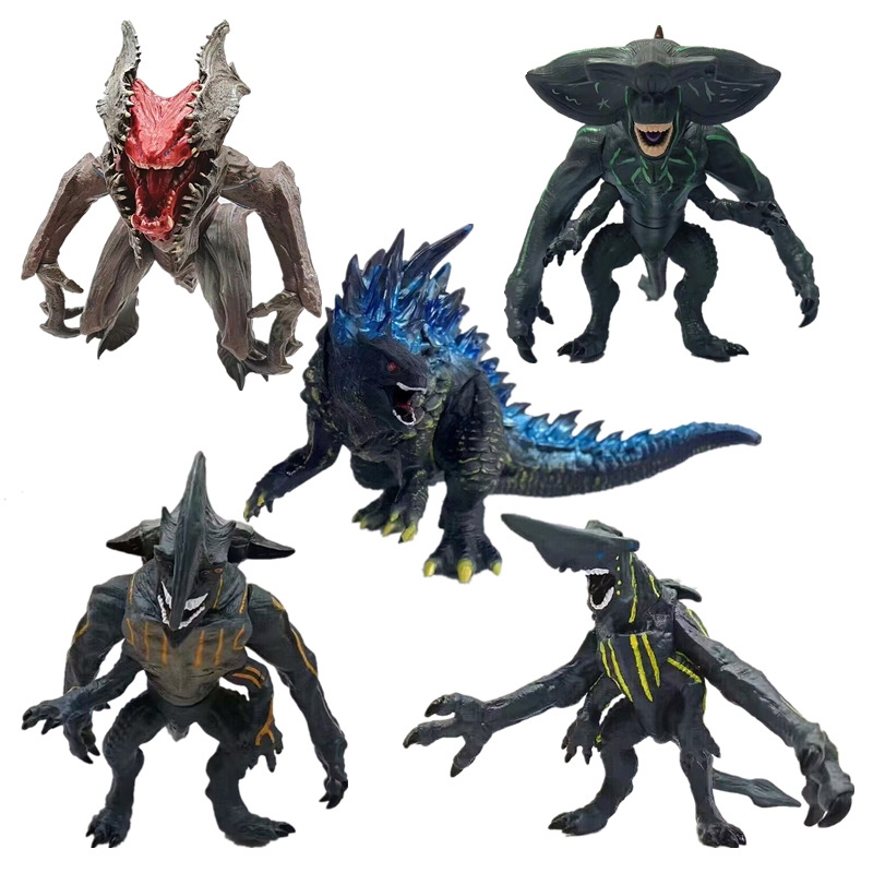 โมเดลฟิกเกอร์ PVC รูปมังกร Pacific Rim Knifehead Slattern Scunner ...