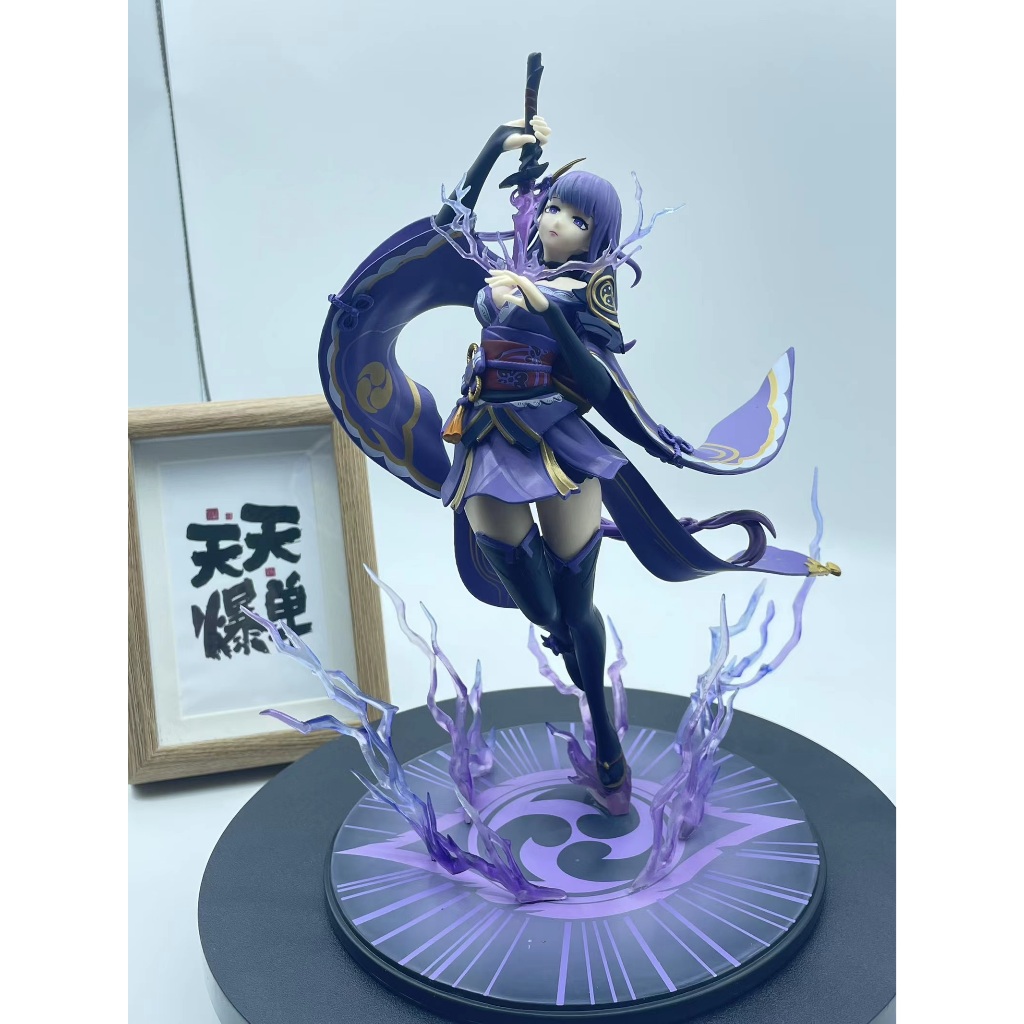 Genshin Impact figure Raiden Shogun Garage Kits GK model Statue gift ...