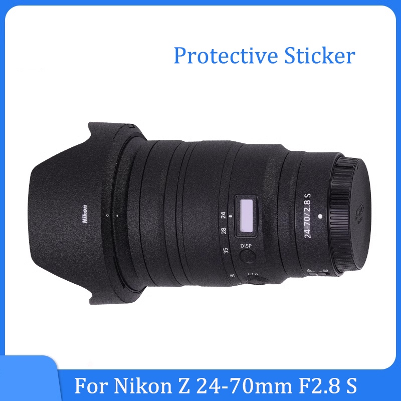 Z 24-70 2.8 Decal ผิวไวนิลฟิล์มเลนส์สติกเกอร์ป้องกันสําหรับ Nikon Z 24-70 มม.F2.8 S Z24-70 Z24 ...