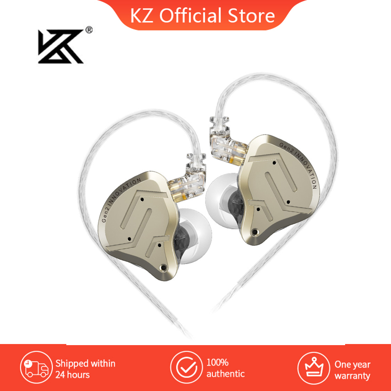 Kz ZSN PRO 2 หูฟังอินเอียร์ แบบไดนามิก เหล็ก ความเที่ยงตรงสูง แกนคอร์ ...