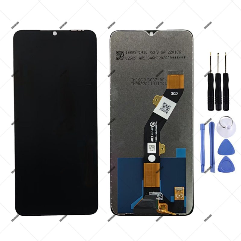 อะไหล่หน้าจอสัมผัสดิจิทัล LCD ขนาด 6.6 นิ้ว แบบเปลี่ยน สําหรับ Itel A05S A05i A663L | Shopee ...