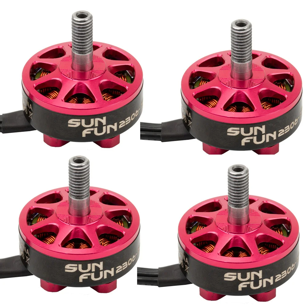 อะไหล่มอเตอร์ไร้แปรงถ่าน SUN FUN 2306 1750 2500KV CW Thread 4-6S ...