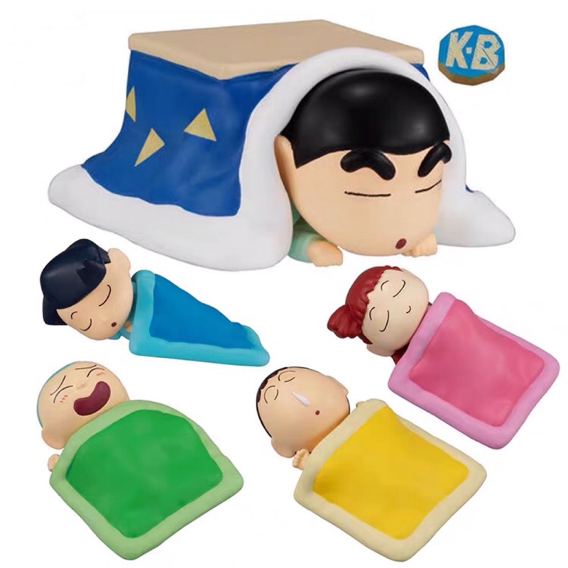 โมเดลฟิกเกอร์ PVC อนิเมะชินจัง Nohara Shinnosuke Sato Masao Kazama Toru ...