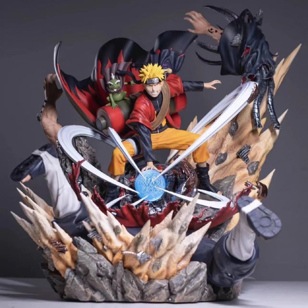 ส่งฟรี พร้อมส่ง โมเดลฟิกเกอร์นารูโตะ Sennaru VS Six Path Payne Uzumaki ...
