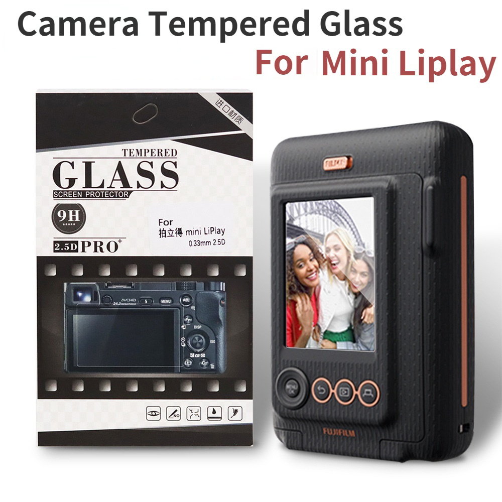 ฟิล์มกันรอยกล้องสําหรับ Instax Mini Liplay ฟิล์มกระจกนิรภัย ฟิล์มกล้อง ...