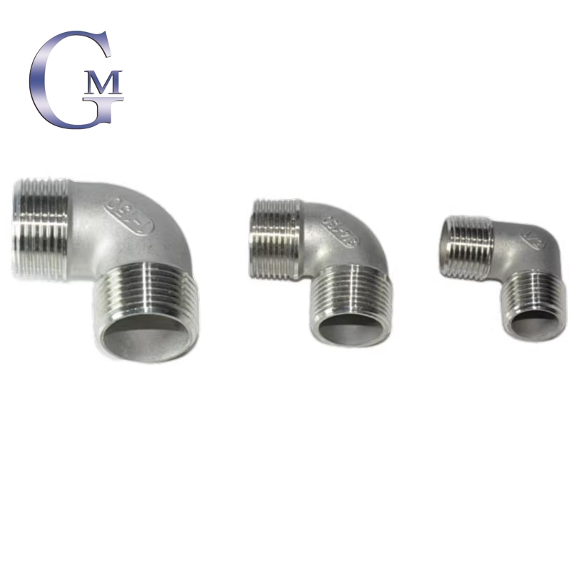 Bsp อะแดปเตอร์ข้อต่อท่อสเตนเลส 304 90 องศา | Shopee Thailand