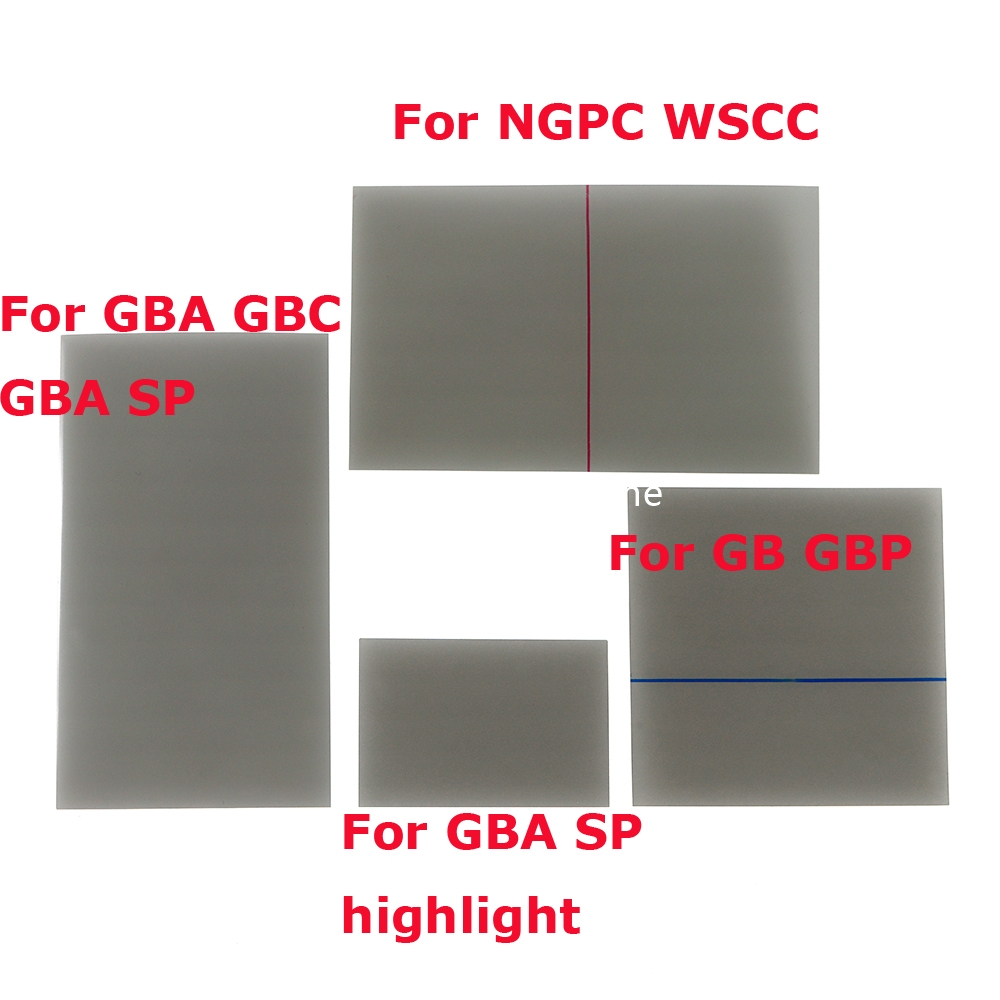 แผ่นฟิล์มโพลาไรซ์กรองแสง สําหรับ Gamboy GB GBA SP Highlight GBC GBA WSC ...