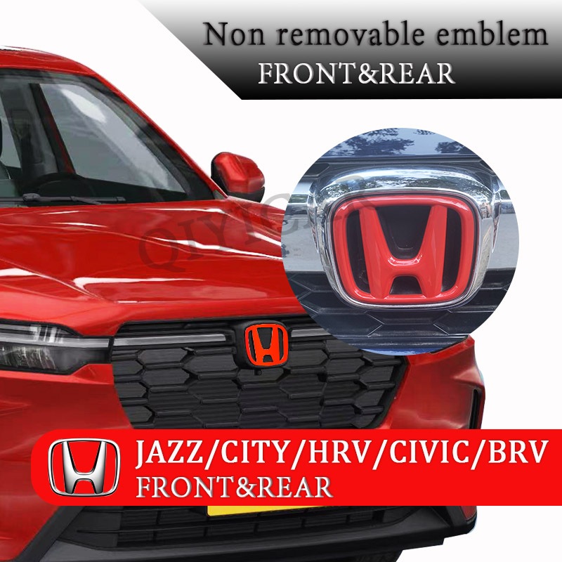 Honda Jazz / City / HRV / Civic Type R / red H Logo / Emblem (หน้าหลัง ...