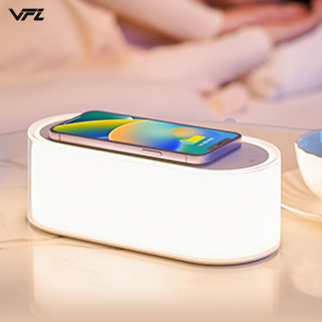 Vfz Phantom Flow โคมไฟคริสตัล 15W ไล่โทนสี ฟังก์ชั่นชาร์จไร้สาย สาม ...