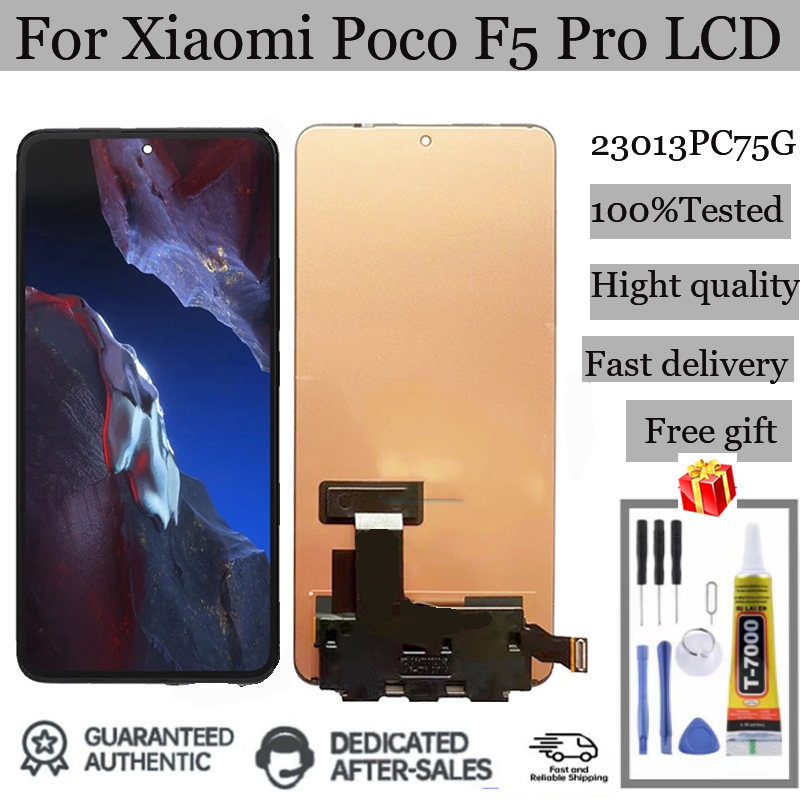 กรอบหน้าจอสัมผัส LCD สําหรับ Xiaomi Poco F5 Pro 23013PC75G | Shopee ...