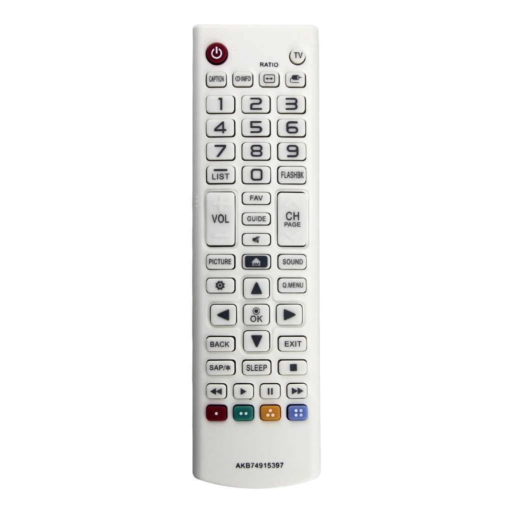 รีโมทคอนโทรลใหม่ AKB74915397 สำหรับ LG HD TV 24LF4820 32LF595B 43LF5900 ...