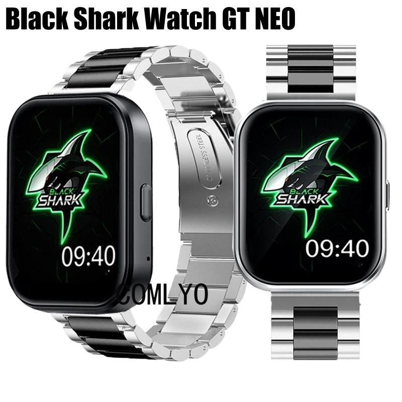 สําหรับ Black Shark Watch GT NEO Strap สายสแตนเลสโลหะผู้ชาย | Shopee Thailand