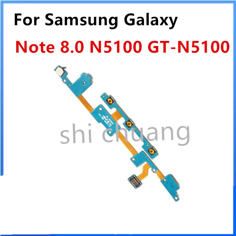 สําหรับ Samsung Galaxy Note 8.0 N5100 GT-N5100 Flex Cable Volume Power ...