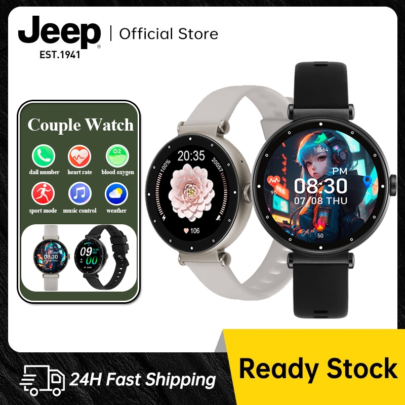 Jeep Smart Watch เมนูไทย รองรับ Bluetooth Calling การวัดออกซิเจนในเลือด ...