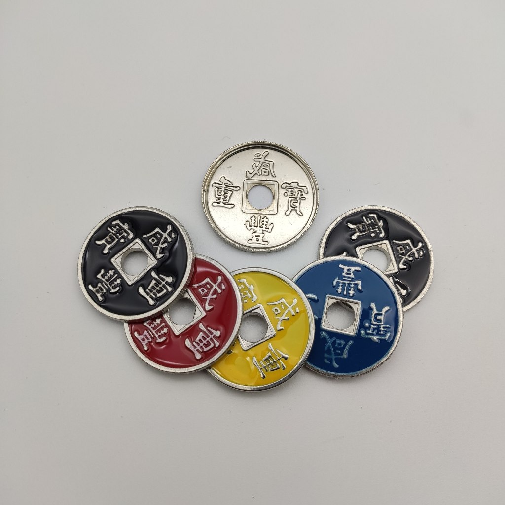 magic coin shell มายากลเหรียญจีนไซด์ฮาบดอลล่าร์ | Shopee Thailand
