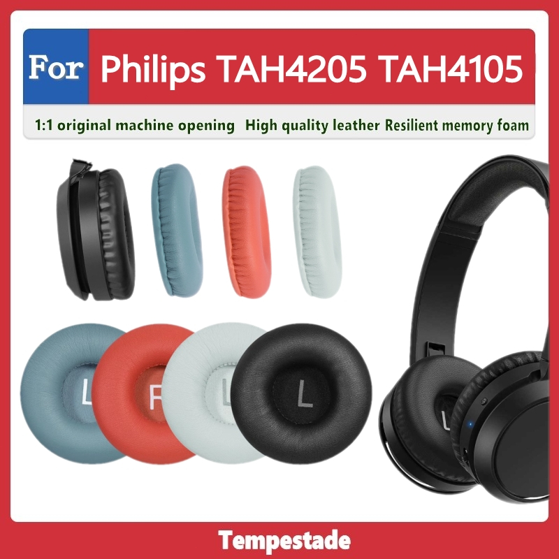 แผ่นฟองน้ําครอบหูฟัง แบบเปลี่ยน สําหรับ Philips TAH4205 TAH4105 ...