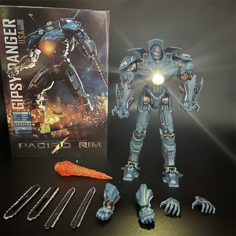Pacific Rim Mech โมเดลมีดคู่ แฮนด์เมด เปล่งแสงได้ สําหรับตกแต่ง ...