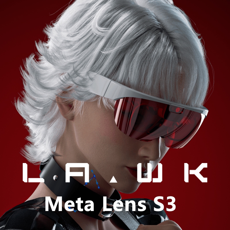 Lawk แว่นตาอัจฉริยะ Meta Lens S3 4K ความละเอียดสูง สําหรับถ่ายภาพ และ ...