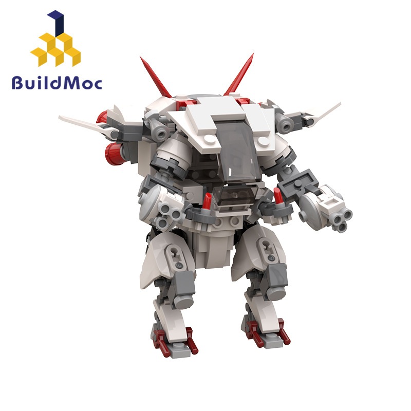 Buildmoc Overwatch โมเดลบล็อกตัวต่อ D.vaby Stormbringer88 White Rabbit ...