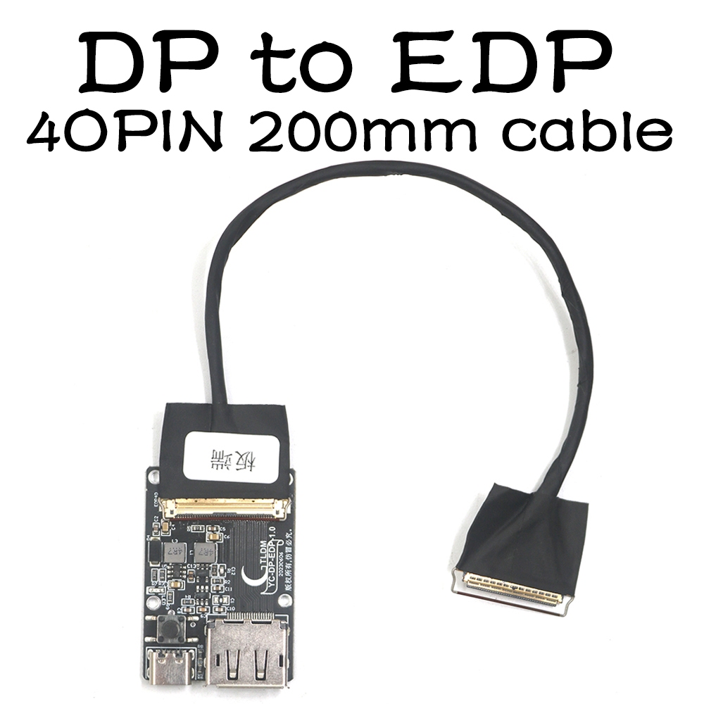 บอร์ดอะแดปเตอร์สัญญาณ 30pin 40pin DP เป็น EDP TYPEC EDP EDP 4k 8K 120HZ ...