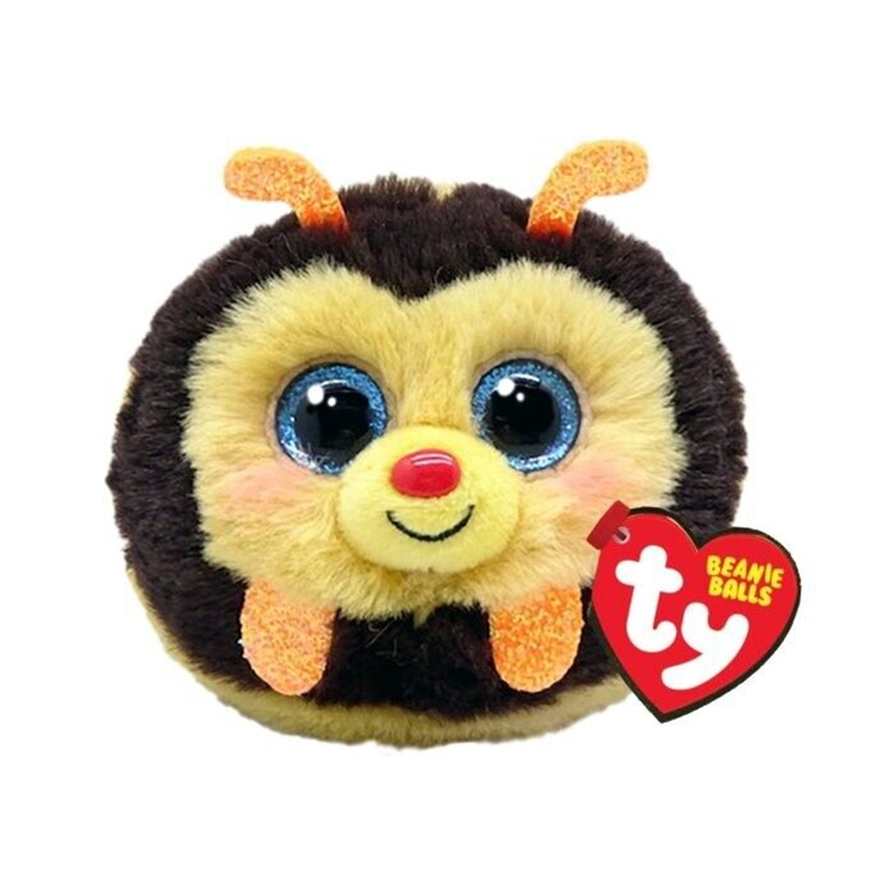 Ty Puffies ตุ๊กตาบีนนี่ รูปผึ้ง 7 ซม. แต่งกลิตเตอร์ ขนาดเล็ก (4 นิ้ว ...