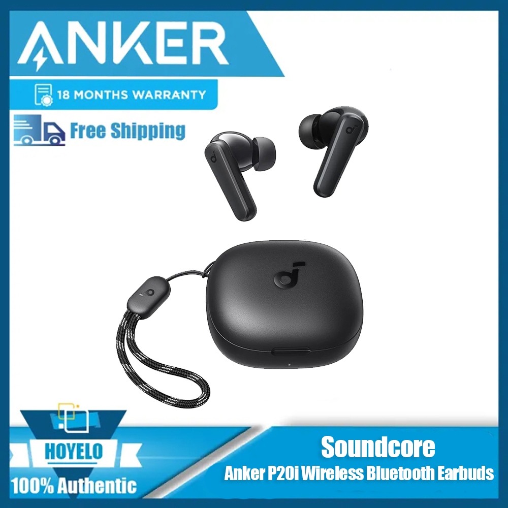 Soundcore by Anker P20i หูฟังบลูทูธไร้สาย ไดรเวอร์ 10 มม. เวลาเล่น 30 ...