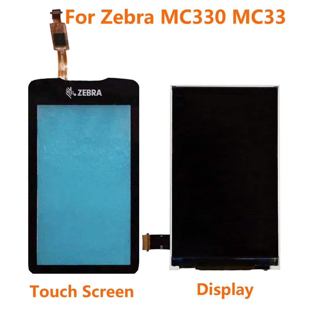 อะไหล่หน้าจอสัมผัส LCD แบบเปลี่ยน สําหรับ Symbol Zebra MC3300 MC33 ...