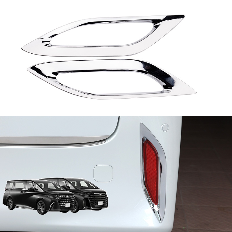 Alphard 40 vellfire 40(2023.6-2032) agh40 anh40 แผ่นไฟโครเมี่ยม ชุบ ...