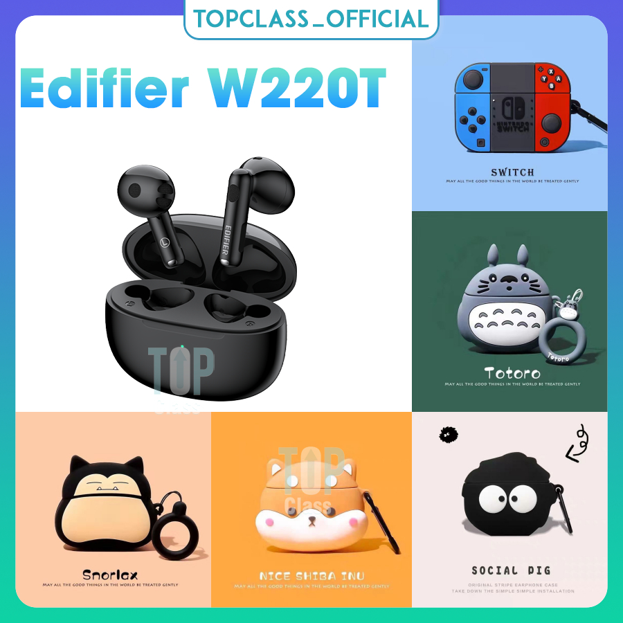 เคสป้องกันสำหรับหูฟังไร้สาย Edifier W220T ลายการ์ตูนน่ารัก | Shopee ...