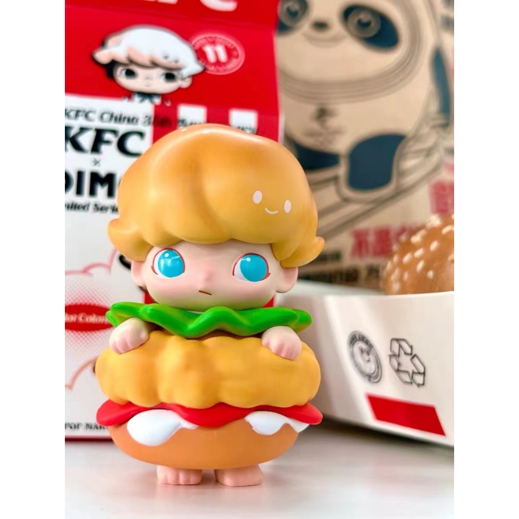 Popmart DIMOO KFC joint series กล่องสุ่ม ตุ๊กตาเด็กผู้หญิง | Shopee ...