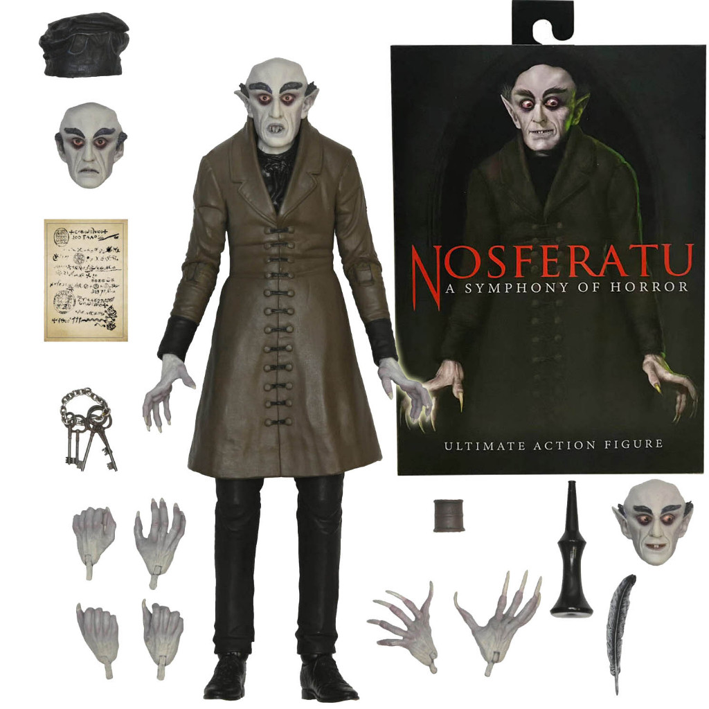 Neca ฟิกเกอร์ Nosferatu Ultimate Count Orlok Color สเกล 1:12 ขนาด 7 ...