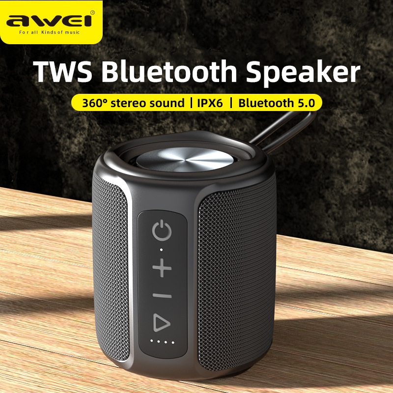 Awei Y310 Speaker Bluetooth ลำโพงบลูทูธพกพา เสียงดัง คุณภาพดี รับประกัน ...