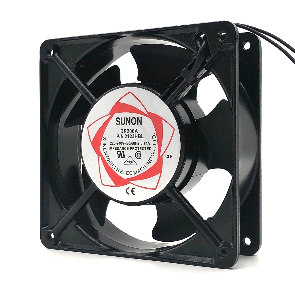 SUNON DP200A P/N 2123XSL 2123XBL 2123HSL 2123HBL 2123XST 2123XBT 12 ซม.220V AC พัดลมระบายความ ...