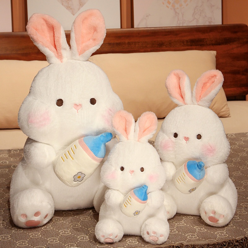【Swoan】ราคาถูก 35/45cm ตุ๊กตากระต่าย หมอนกระต่าย ขวดนมกระต่าย ของขวัญ ...