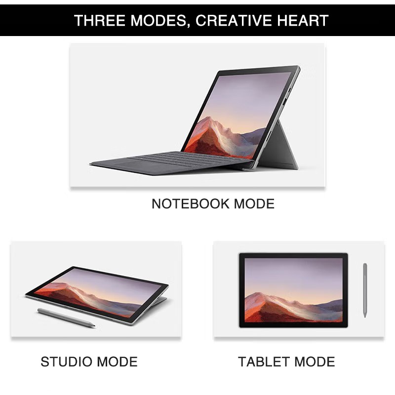 Microsoft Surface Pro6 Pro7Pro7+Pro8 Pro5 แล็ปท็อป 2 in 1 4G/8G/16GRAM 128G/256GB/512G SSD ...