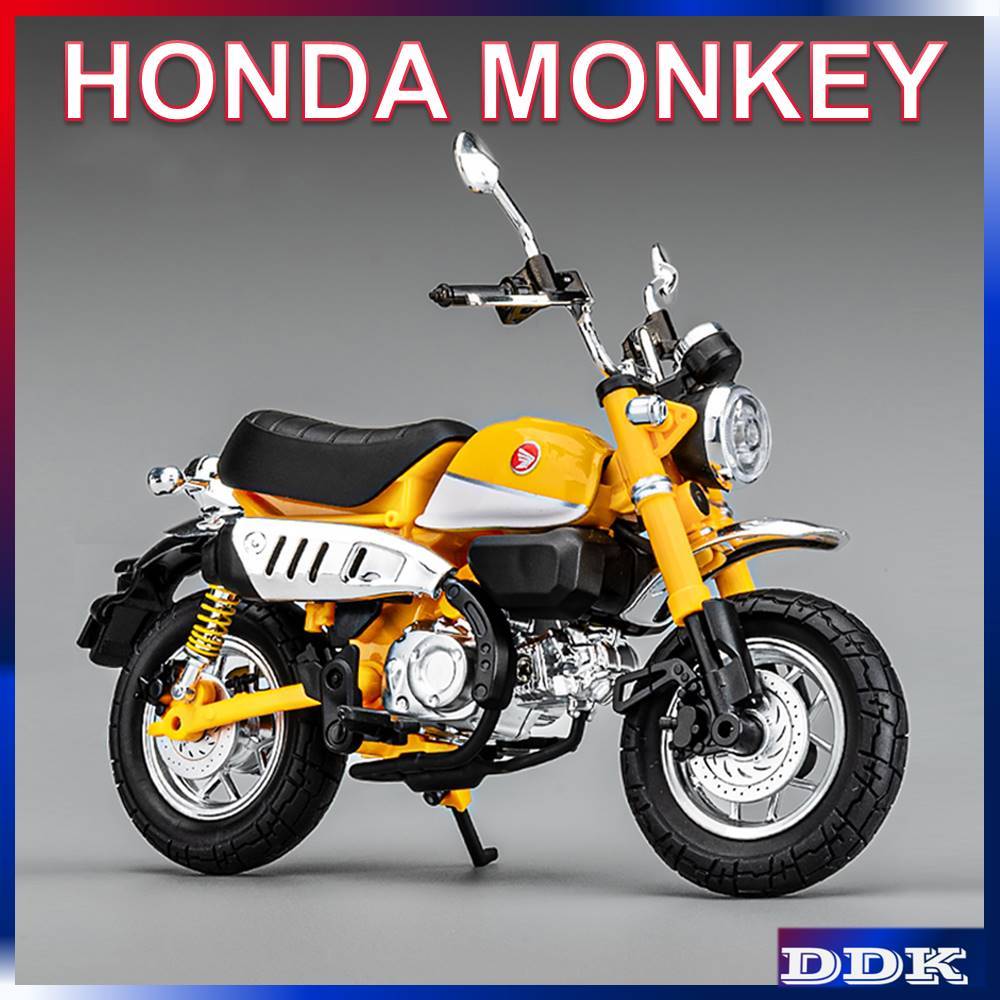 Ddk โมเดลรถยนต์ 1:12 HONDA MONKEY Diecast โลหะ ของเล่นสําหรับเด็ก ...