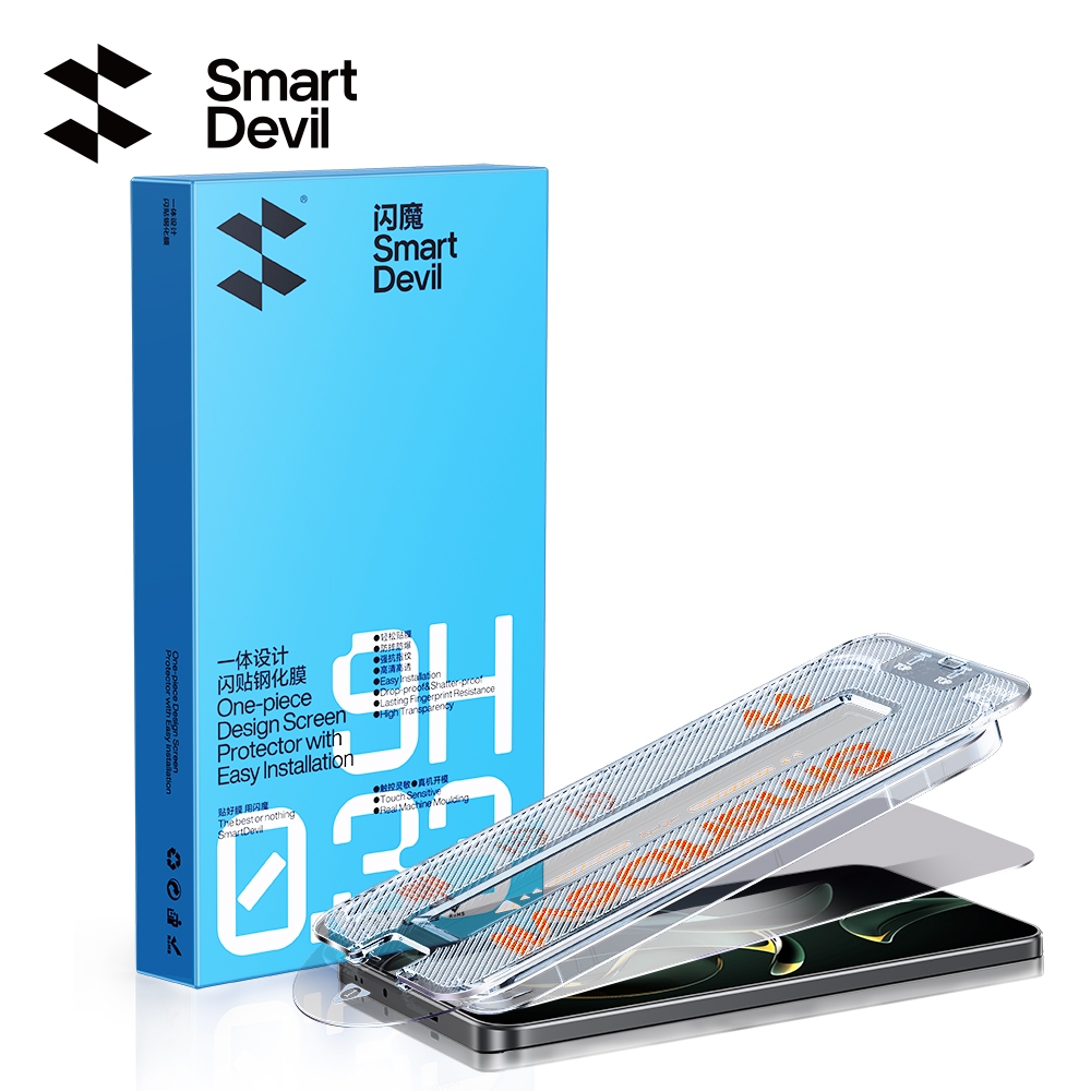SmartDevil Quick ติดตั้งกระจกนิรภัยสําหรับ Xiaomi 15T/15T Pro/14/15/13T/13T Pro/Redmi K60 Ultra ...